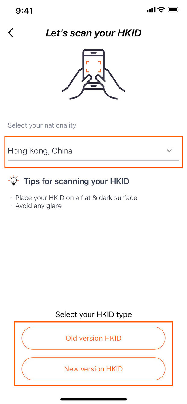 Tap & Go - Act now to complete identity verification