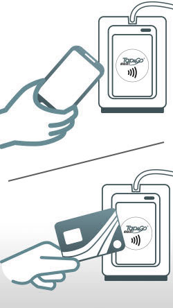 1/3 – If you are using Tap & Go SIM, just tap the phone on the Tap & Go ...