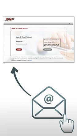1/4 – After Tap & Go activation, click the link in the Welcome Email to ...